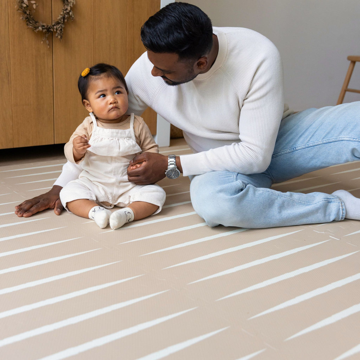 Lucio Desert Sand Play Mat - Non-Toxic & Stylish | Eeveve