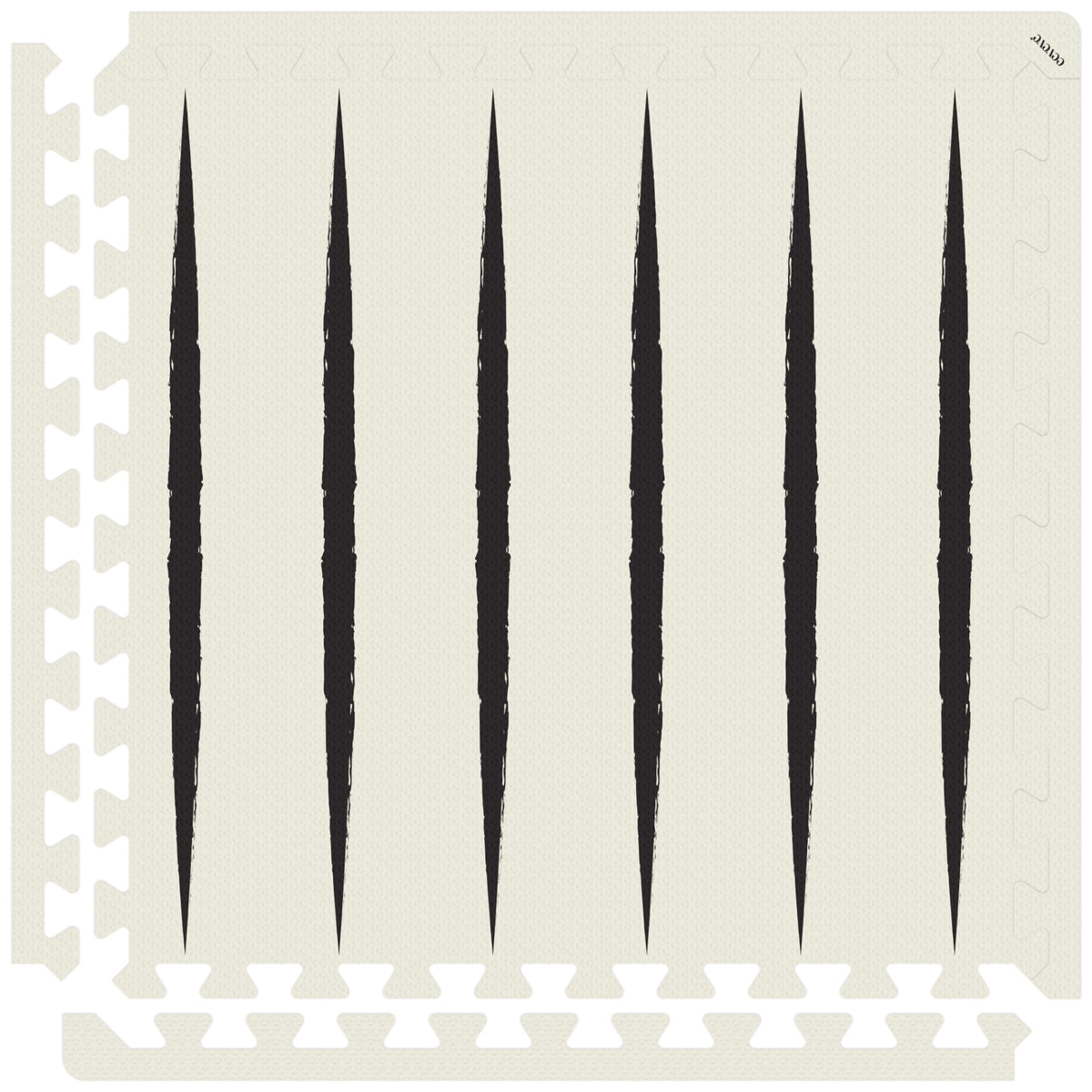 Lucio Ecru Play Mat - Non-Toxic & Stylish | Eeveve